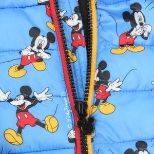 Disney | Jackets & Coats | Disney Baby Mickey Mouse Vibrant Blue Puffer ...